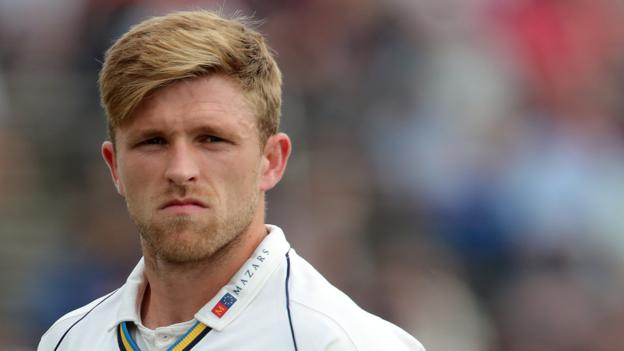 David Willey: Yorkshire all-rounder signs new three-year deal with ...