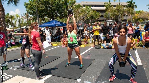 CrossFit Games: The journey to crown the 'Fittest on Earth' - BBC Sport