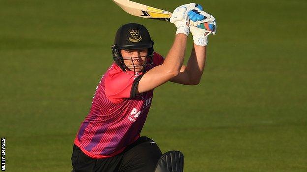 One-Day Cup: Luke Wright's 166 gives Sussex win over Middlesex - BBC Sport