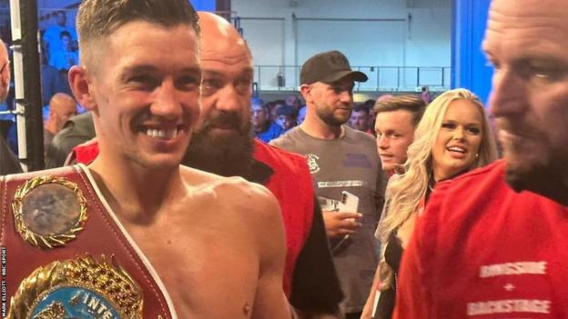 Liam Davies: Telford boxer eyeing world shot after first-round stoppage ...
