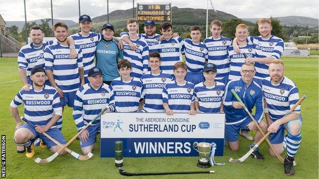 Newtonmore top Premiership as reserves win Sutherland Cup - BBC Sport