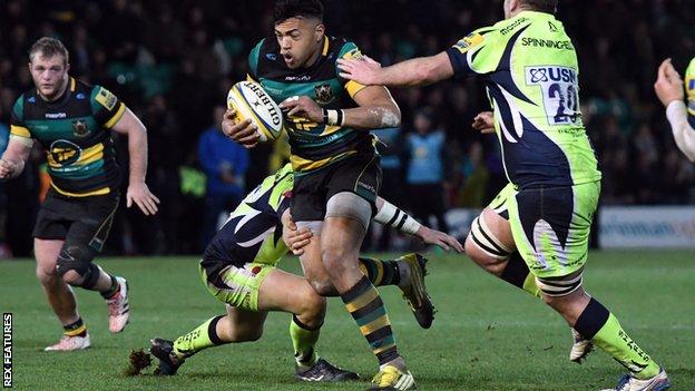 Luther Burrell: 'Dynamic' Northampton Saints ready for Leicester Tigers ...