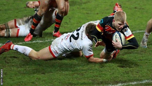 Gloucester 38-34 Ulster: George Barton scores last-gasp winning try ...