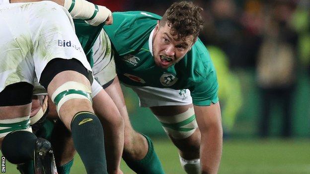 Sean Reidy replaces injured Tommy O'Donnell in Ireland squad - BBC Sport