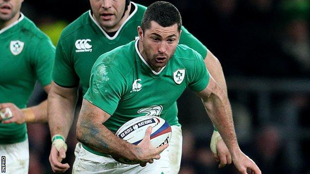 Ireland v New Zealand: Rob Kearney named at full-back for Chicago game ...