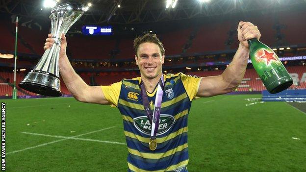 Blaine Scully: United States wing departs Cardiff Blues - BBC Sport