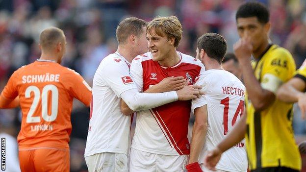 Cologne 3-2 Borussia Dortmund: Jude Bellingham's bow as captain ends in ...