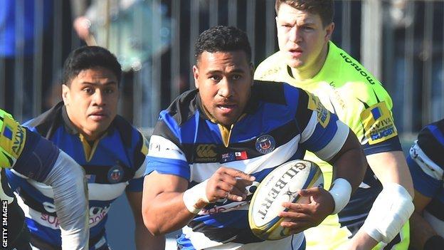 Cooper Vuna: Newcastle sign Bath winger - BBC Sport
