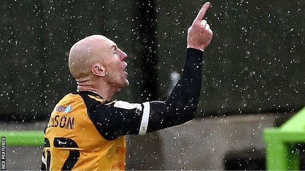 Kevin Ellison: Newport County veteran savours memorable Forest Green ...