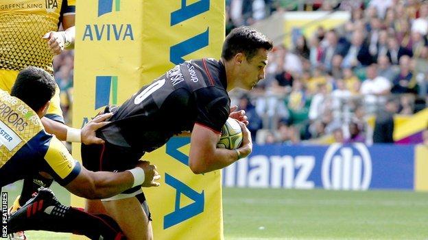 Premiership: Saracens 35-3 Worcester Warriors - BBC Sport