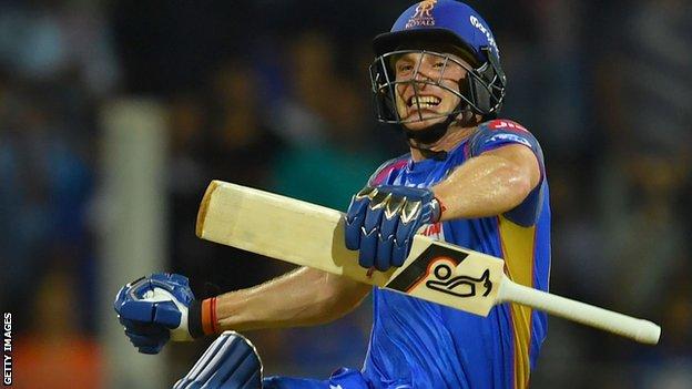 IPL: Jos Buttler helps Rajasthan Royals beat Mumbai Indians - BBC Sport