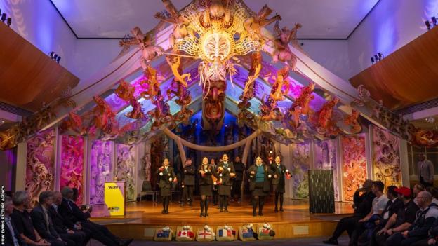 WXV: Wales and tier one teams receive warm welcome in Wellington - BBC ...