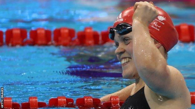 Ellie Simmonds: Swimming 'icon' to light up Isle of Man awards - BBC Sport