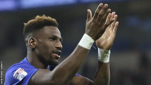 Omar Bogle: Peterborough United sign Cardiff City striker on loan - BBC ...
