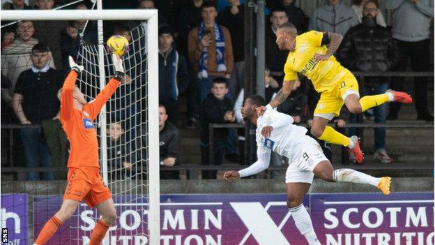 Ayr United 1-1 Greenock Morton: League leaders held in tight stalemate ...