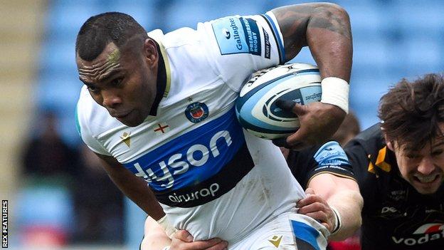 Semesa Rokoduguni: Bath winger given three-week ban after red card ...