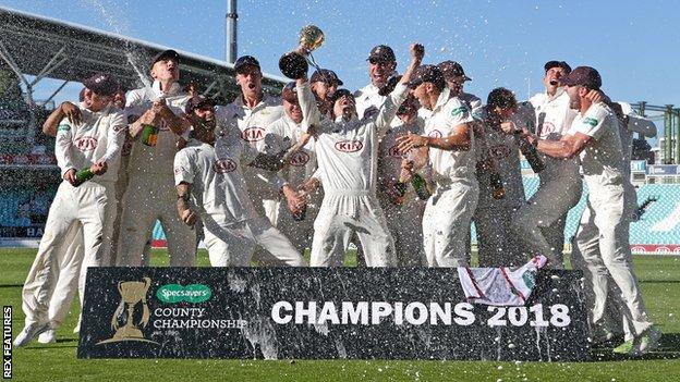 Surrey: County champions have Premier League-sized ambitions - BBC Sport