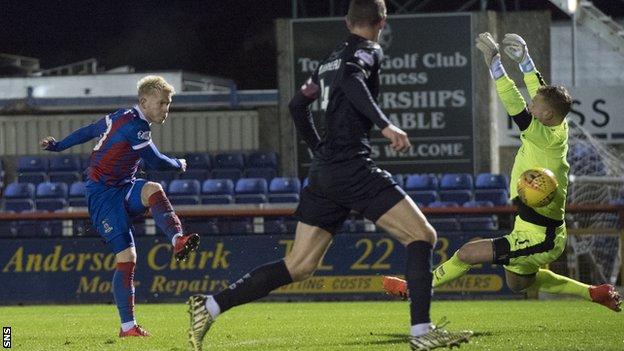 Inverness CT 1-0 Falkirk - BBC Sport