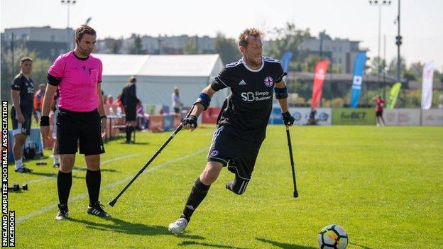 England amputee team beaten by Spain on penalties at European ...