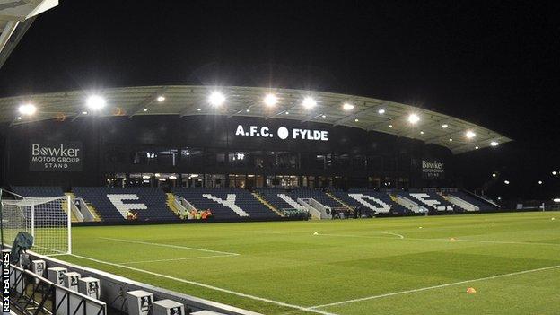 AFC Fylde: National League fixture v Notts County postponed due to ...