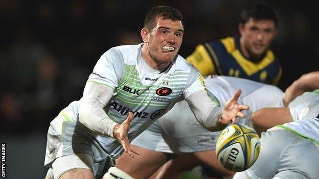 Ben Spencer: Saracens scrum-half extends contract until 2020 - BBC Sport