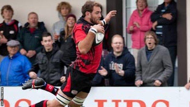 Guy Thompson: Jersey Reds re-sign back-row after eight years away - BBC ...