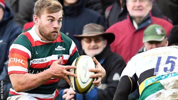 Jack Roberts: Cardiff Blues sign Leicester Tigers centre - BBC Sport