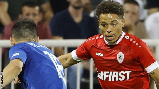 Manuel Benson: Burnley sign Royal Antwerp winger on four-year deal ...