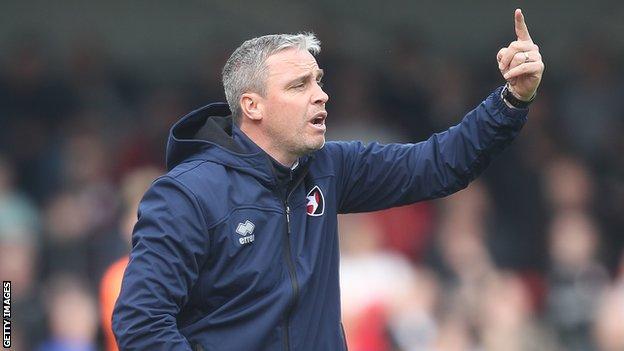 Michael Duff: Cheltenham Town manager leaves to take over at Barnsley ...