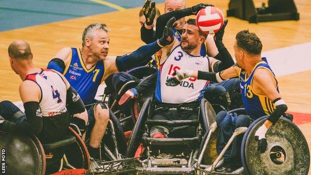 GB wheelchair rugby team secure Paralympics qualification - BBC Sport