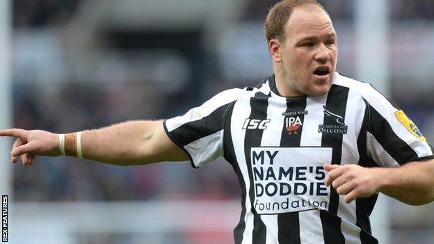 Exeter Chiefs: Kyle Cooper joins on loan from Newcastle Falcons - BBC Sport