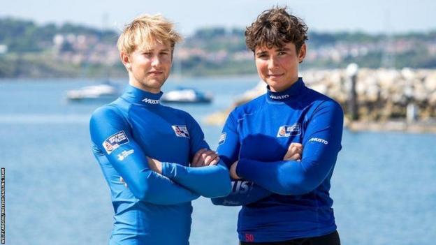 Bettine Harris: Somerset sailor to compete at Olympics test event - BBC ...