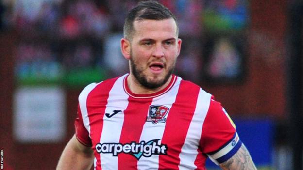 Pierce Sweeney: Exeter City defender to miss Christmas period after ...