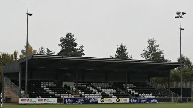 Cymru Leagues: Cefn Druids players depart club en masse - BBC Sport