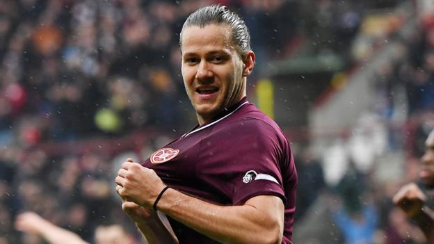 Peter Haring: Hearts midfielder commits to new terms at Tynecastle ...