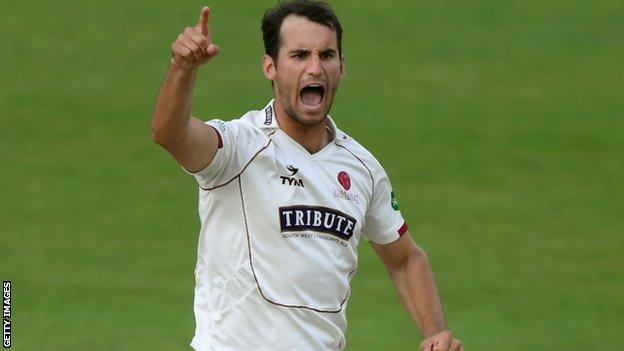 Lewis Gregory: Somerset all-rounder to receive injections to treat back ...