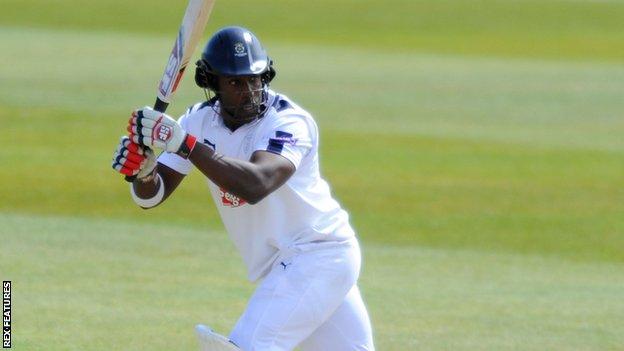 Michael Carberry: Hampshire opener hits century on return after cancer ...