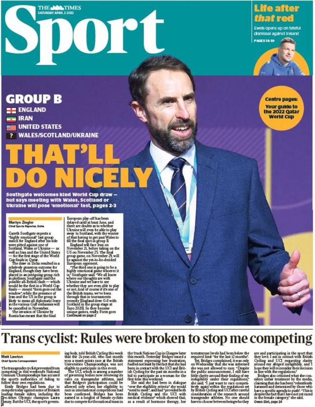 Saturday's back pages - BBC Sport