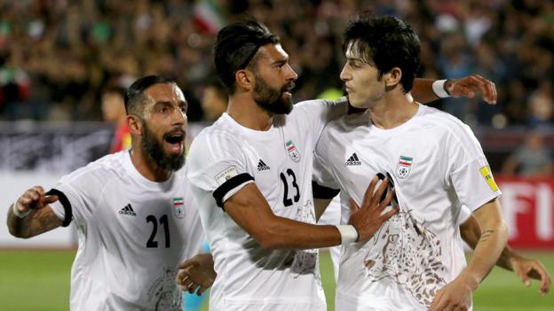 Iran beat South Korea as game is played on a holy day in Tehran - BBC Sport