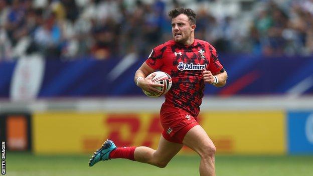 Luke Morgan: Rugby sevens tunnel scuffle was 'shot from behind' - BBC Sport