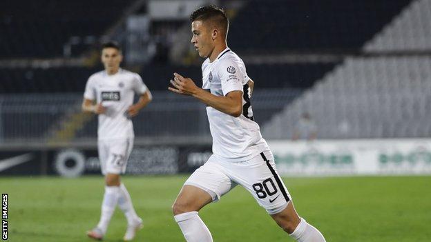 Manchester City: Filip Stevanovic to join club in January say Partizan ...