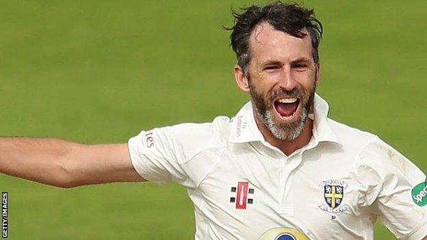 Durham v Kent: Graham Onions becomes Durham's record wicket-taker in ...
