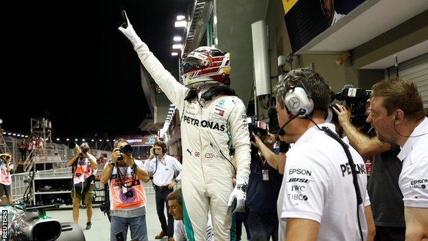 Lewis Hamilton describes Singapore pole lap as the 'best feeling ever ...