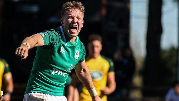 Stewart Moore: Ireland U20 star ready to come of age with Ulster - BBC ...