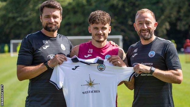 Jamie Paterson: Attacking midfielder signs new Swansea City contract ...