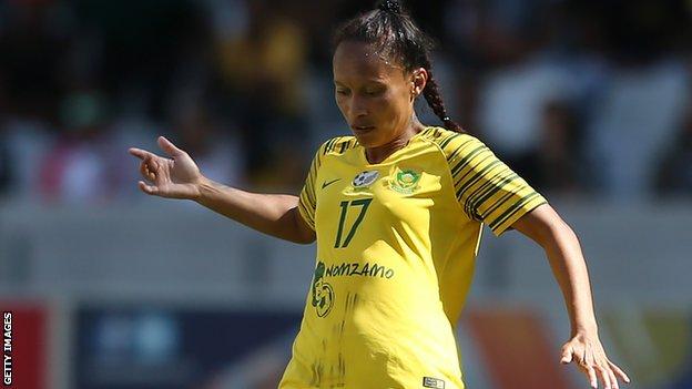 South Africa women's star Leandra Smeda moves to Sweden - BBC Sport