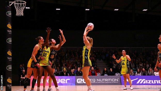 Netball Superleague 2019: Wasps suffer first defeat of season, Thunder ...
