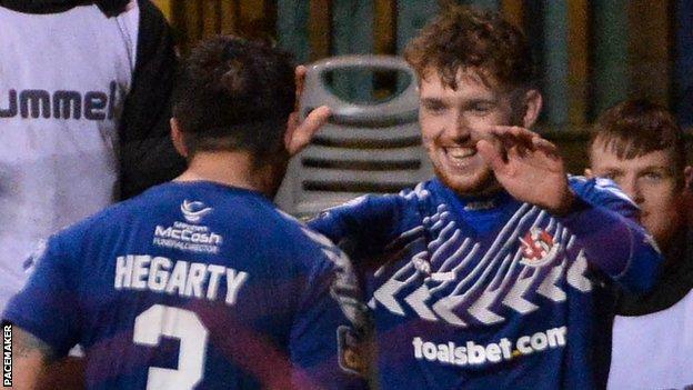 Irish Premiership: Crusaders up to third after comeback win at Carrick ...