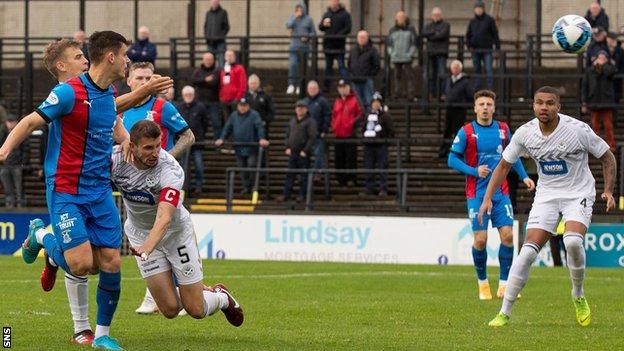 Ayr United 0-1 Inverness Caledonian Thistle: Visitors secure third ...