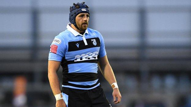 Alun Lawrence: Jersey Reds sign Cardiff back-rower on loan - BBC Sport